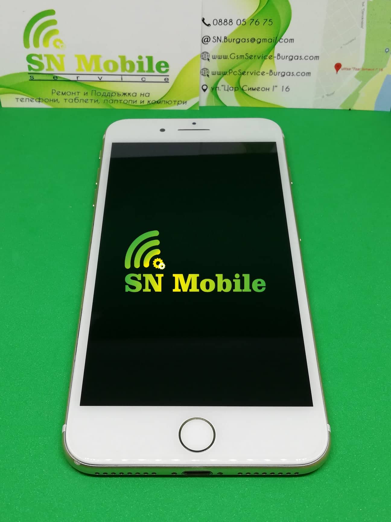 Смяна на стъкло на iphone 6s Plus - SN MOBILE